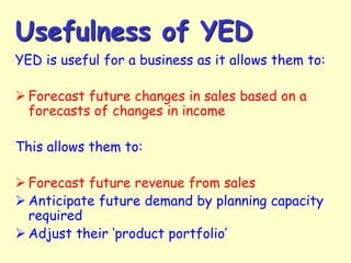 Income elasticity of demand | PPT