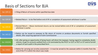 Income escaping and best judgment assessment | PPTX