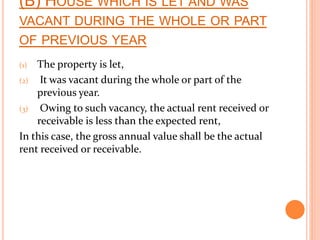 Income from house property | PPTX