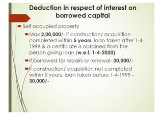 Income from house property | PDF