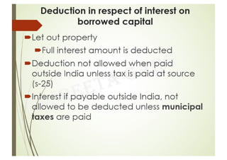 Income from house property | PDF