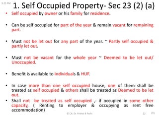 Income from house property | PDF