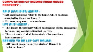 Income from house property | PDF