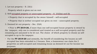 income from house propertytax law 1961.pptx