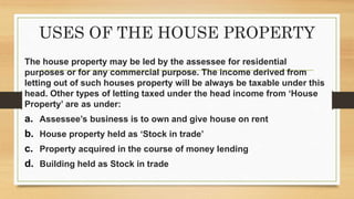 Income from house property ppt | PPTX