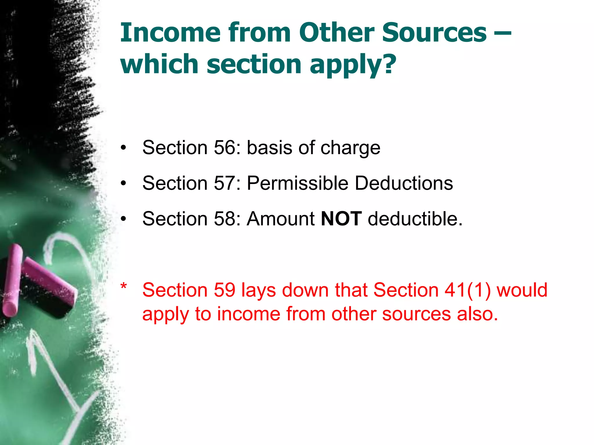 Income from other sources | PPTX