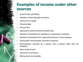 Income from other sources | PPTX