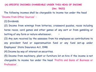 Income from Other Sources | PDF