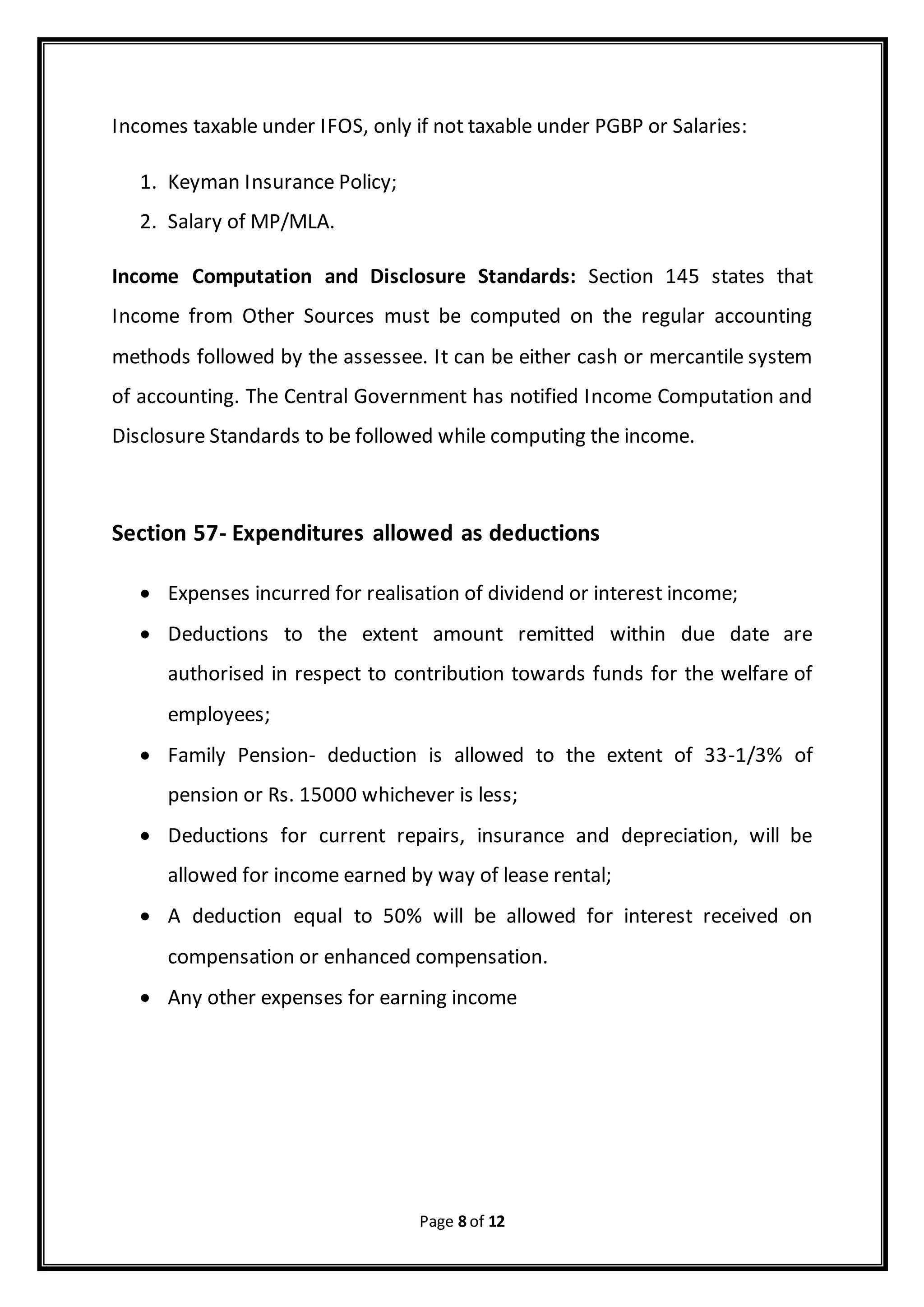 Income from other sources | DOCX