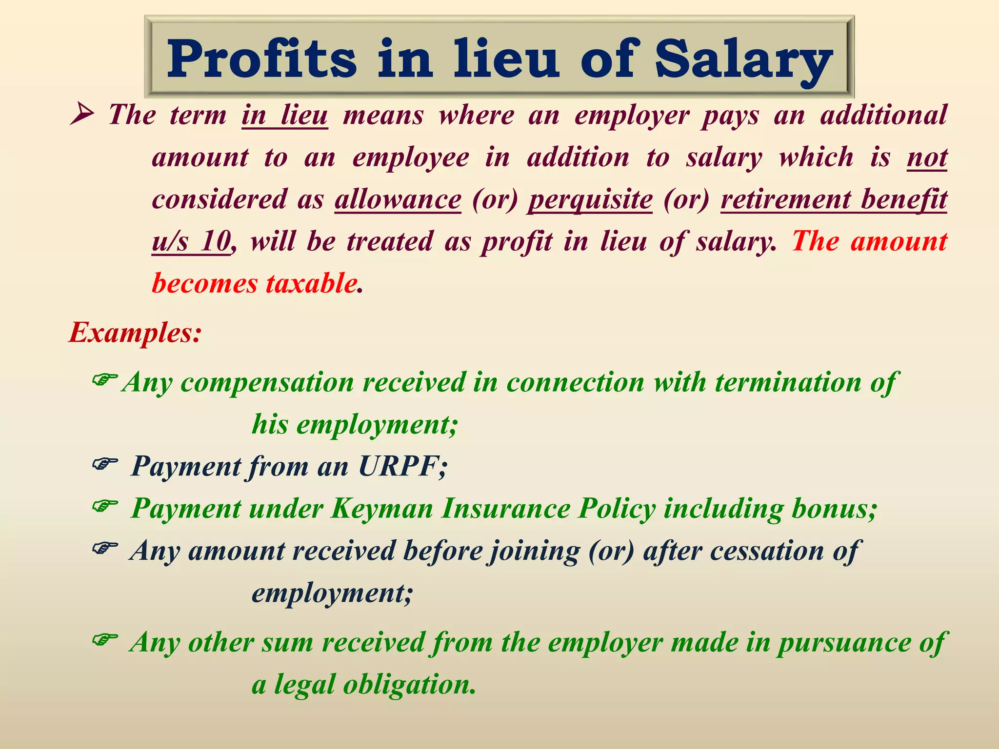 Income from salary | PPTX