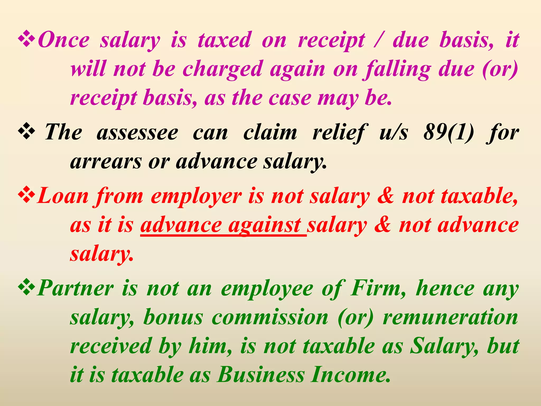 Income from salary | PPTX