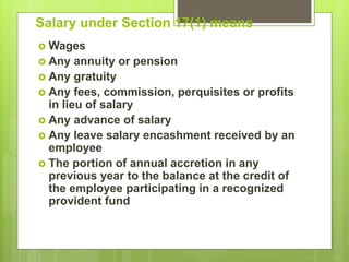 Income from salary Basics | PPTX