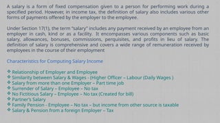 Heads of Income - Income From Salary.pptx