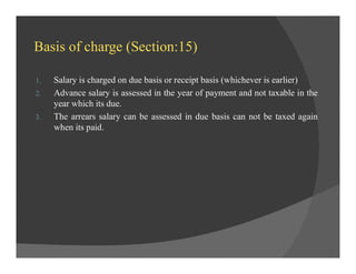 Income from salary part 1 | PDF