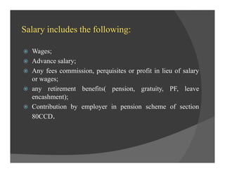 Income from salary part 1 | PDF