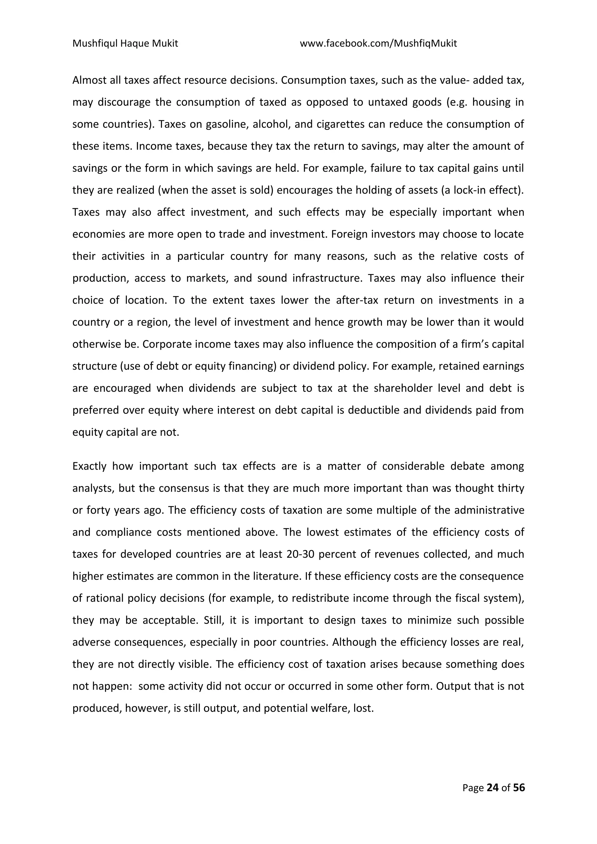 Income from salary bangladesh negative & positive by mushfiqul haque mukit | DOC