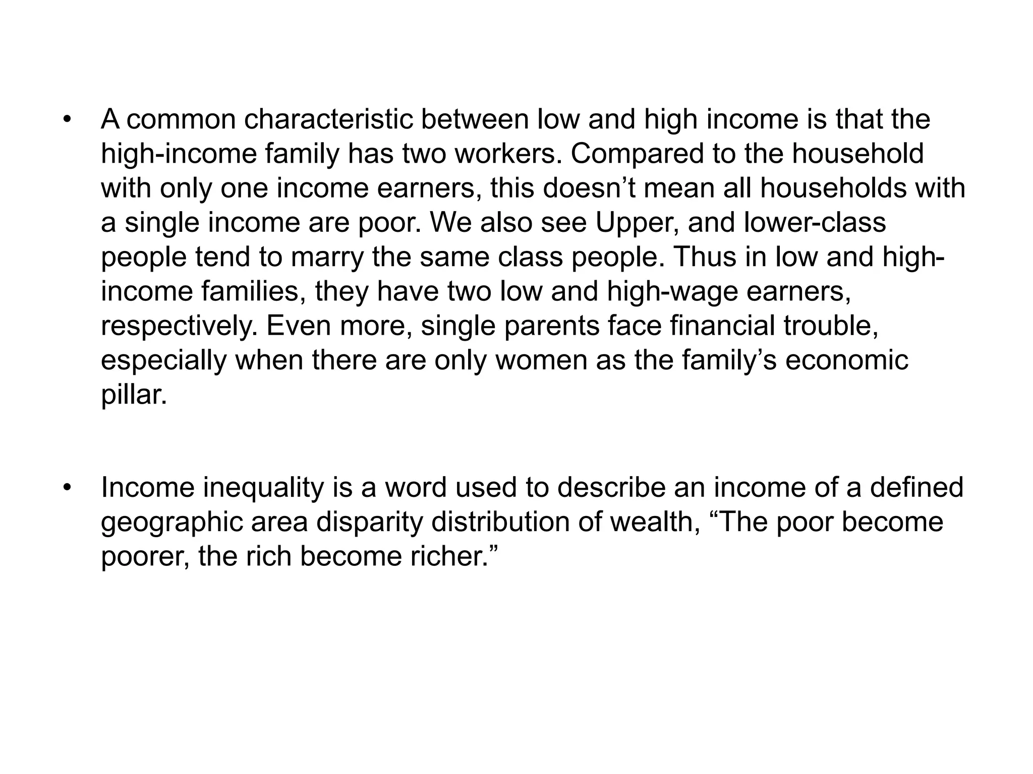 income inequality ppt - Dr. Preeti | PPTX