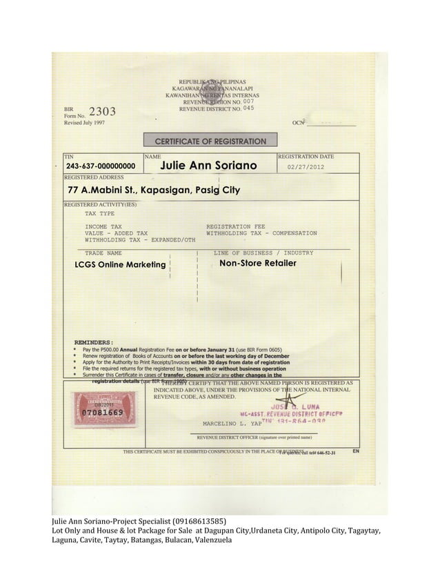 Income payees sworn declaration of gross receipts sales | PDF ...