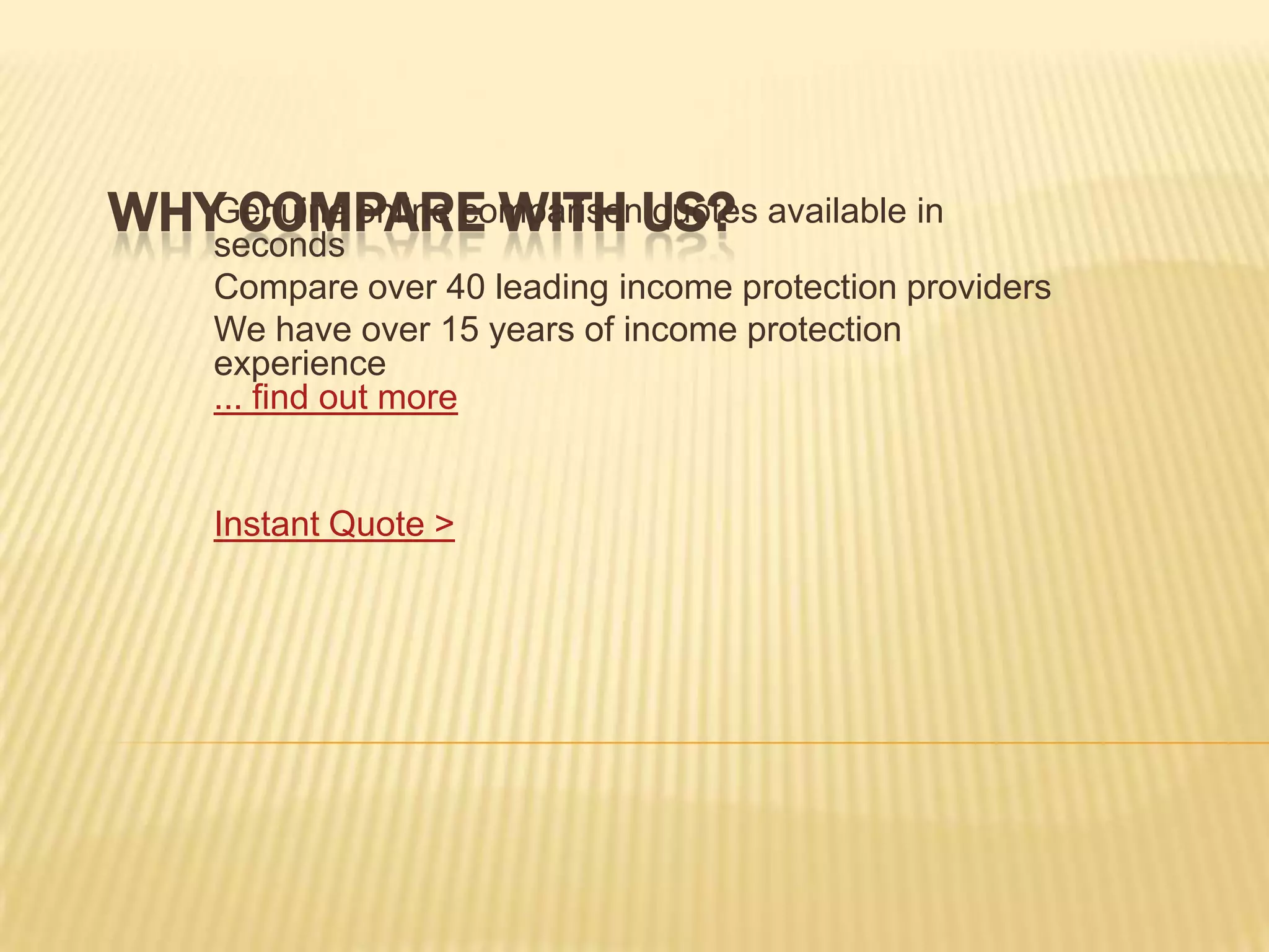 Income protection | PPT