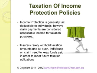 Income protection in australia | PPT