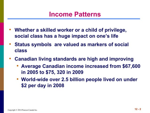 Income,social class and family structure | PPT