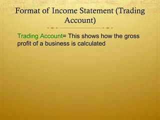 Income statement | PPT