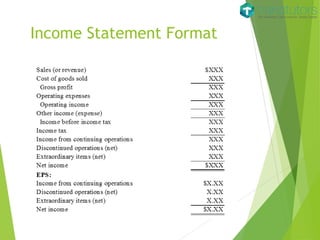 Income Statement | Finance | PPTX