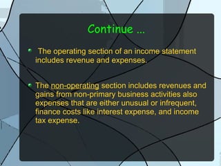 INCOME STATEMENT and BALANCE SHEET...ppt