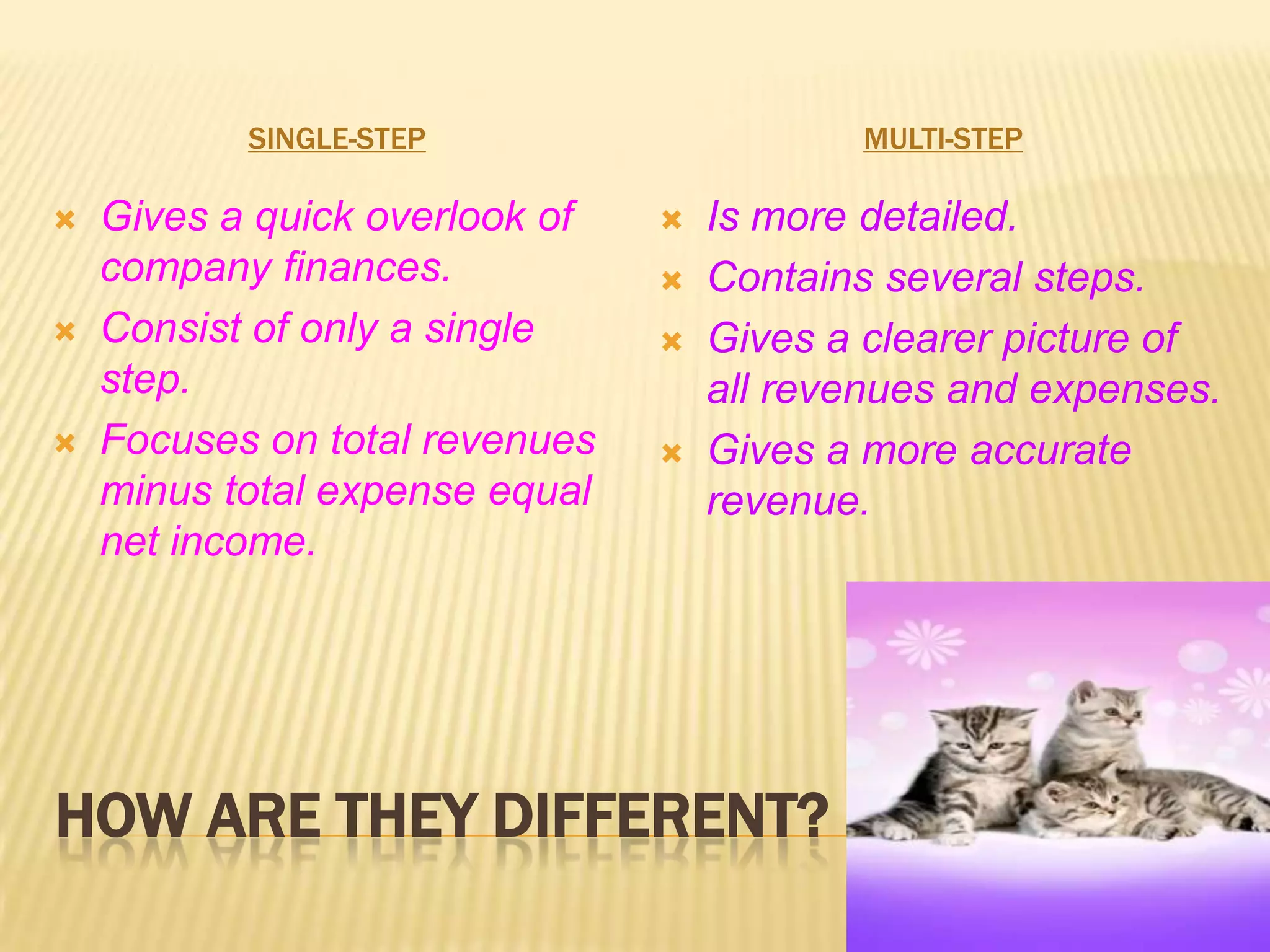 Income Statement Slideshow | PPTX