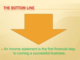 Income Statement Slideshow | PPTX