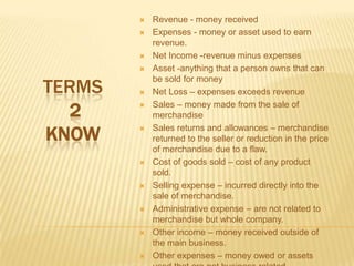 Income Statement Slideshow | PPTX