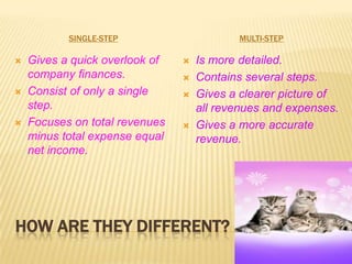Income Statement Slideshow | PPTX