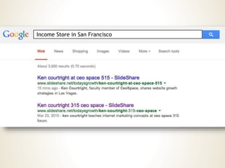 Income Store in San Francisco | PPT