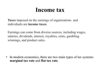 Income tax | PPTX