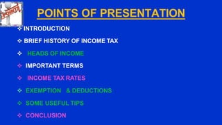 Income tax | PPT | Personal Taxes | Personal Finance
