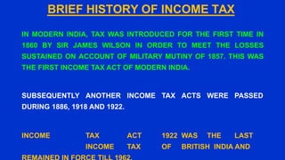 Income tax | PPT | Personal Taxes | Personal Finance