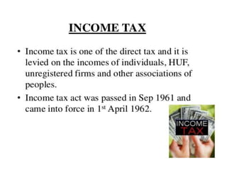 Income tax | PPT