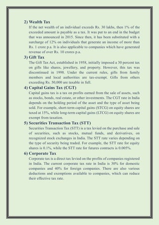 About Income Tax | PDF