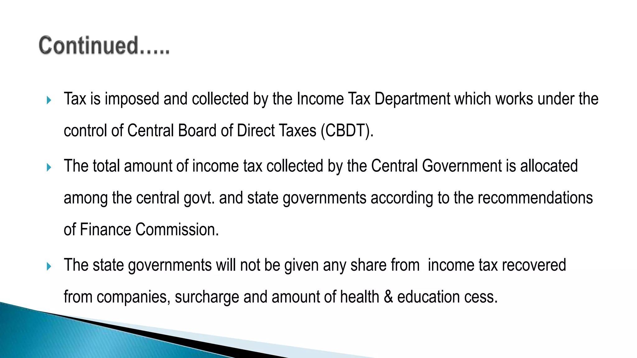 Income tax introduction | PPT