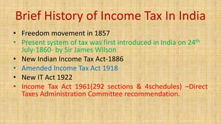 Income Tax-I Session-1.1.pptx | Personal Taxes | Personal Finance
