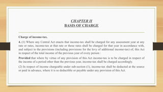 PPT on Income Tax Act by CA Pawan Kumar Tiwari | PPTX | Personal Taxes ...