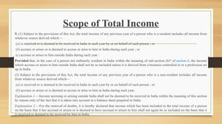 PPT on Income Tax Act by CA Pawan Kumar Tiwari | PPTX