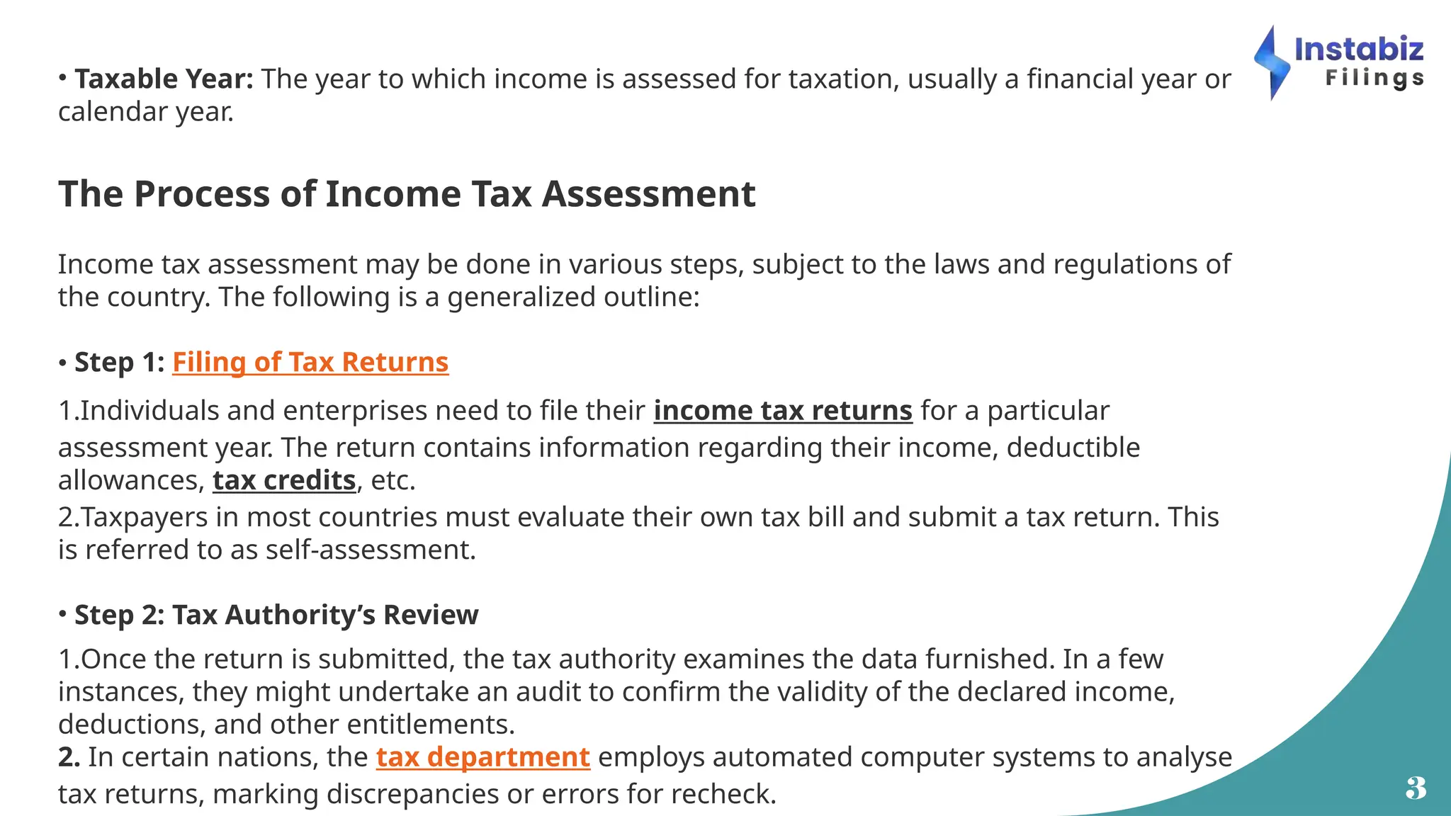 Income Tax Assessment: Key Steps Explained | PPTX