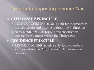 Income taxation | PPTX