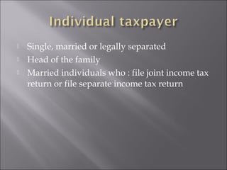 Income taxation | PPT