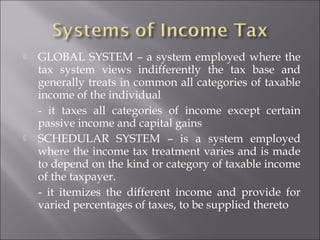 Income taxation | PPT