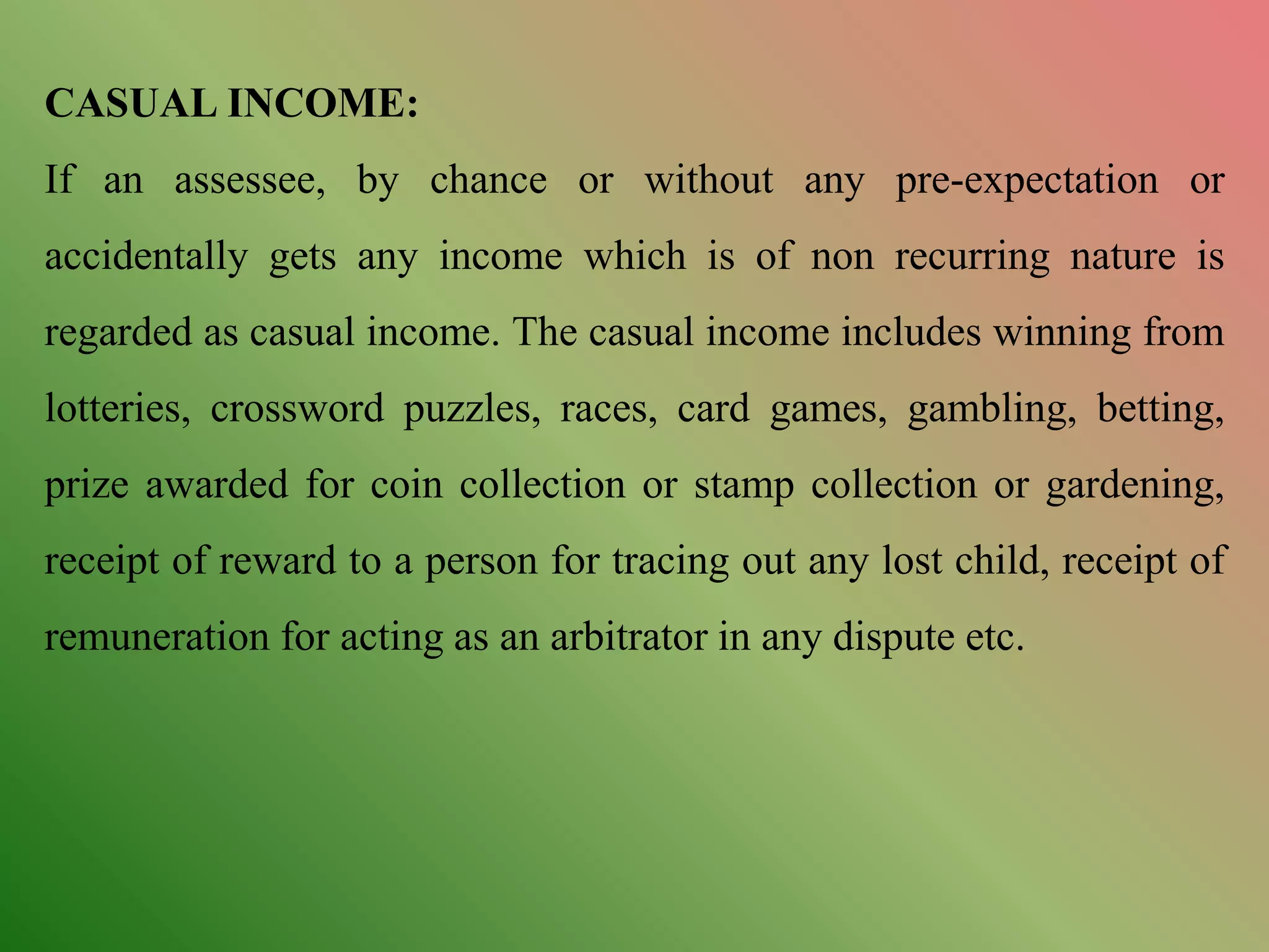 Income tax basic concepts | PPTX