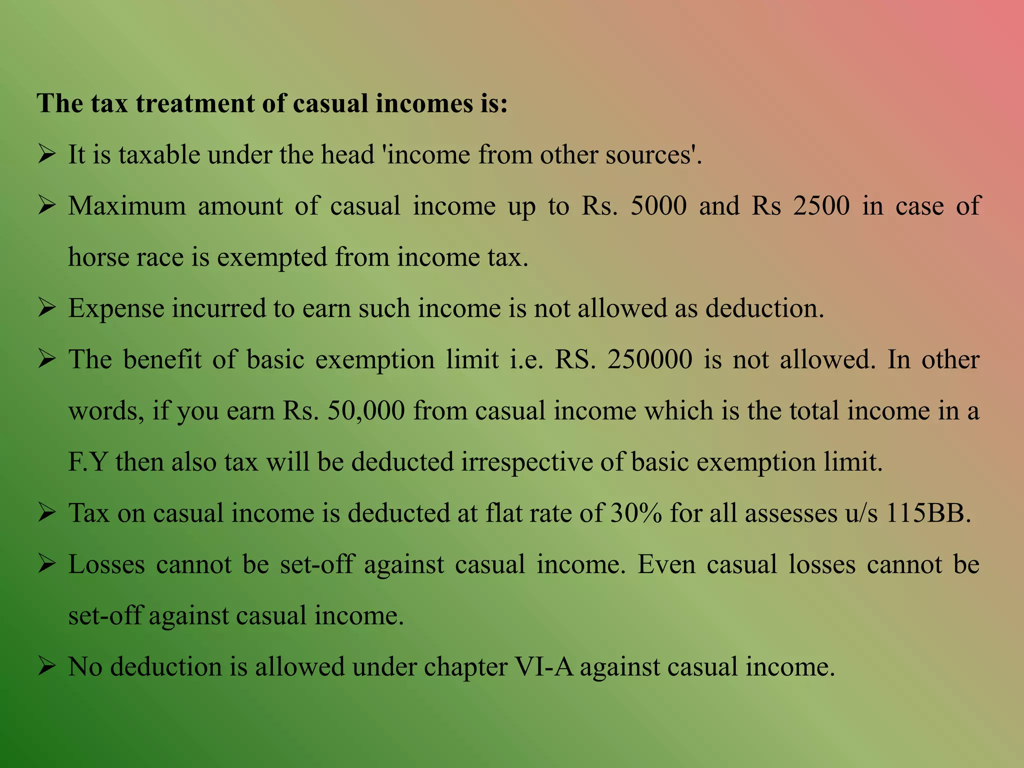 Income tax basic concepts | PPTX