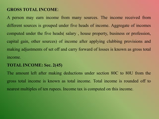 Income tax basic concepts | PPTX