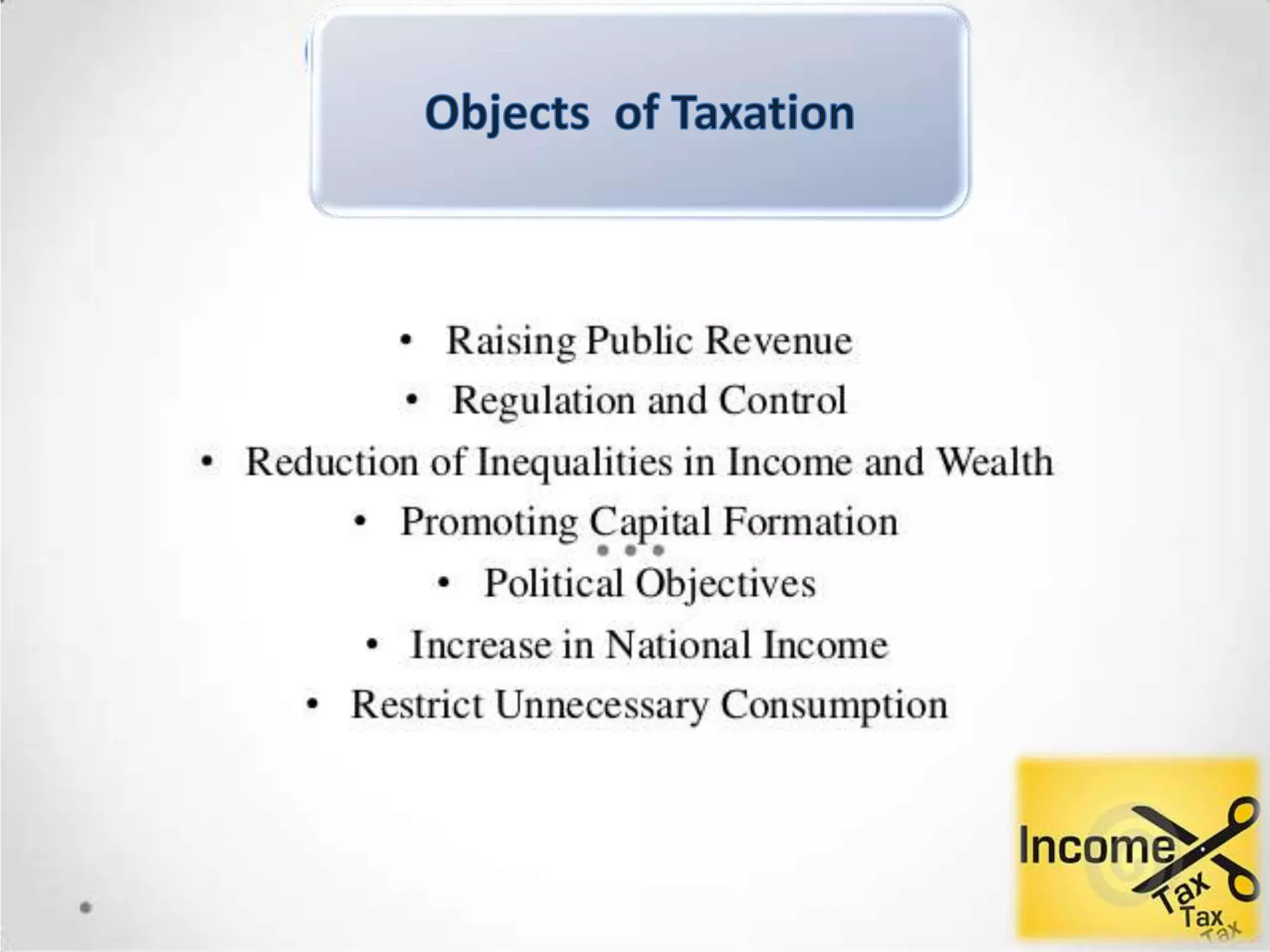 Income tax basics | PPTX